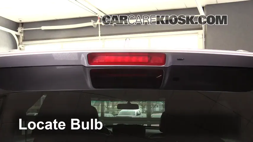 3rd Brake Light Bulb Replacement on a 2016 Ford Explorer Limited 2.3L 4 ...