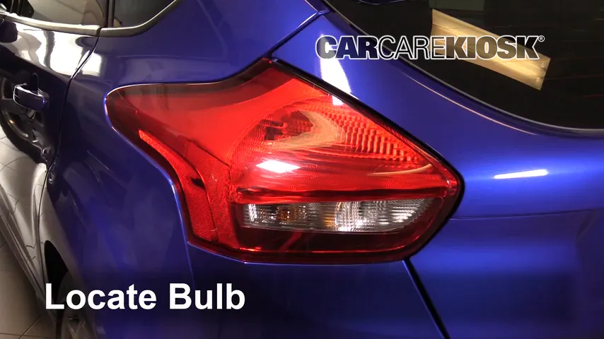 Rear Turn Signal Replacement on a 2016 Ford Focus ST 2.0L 4 Cyl. Turbo