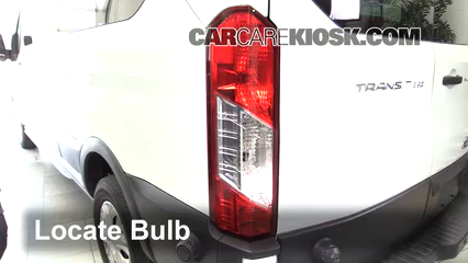 Brake Light Replacement: 2016 Ford Transit-350 HD XLT 3.7L V6 FlexFuel