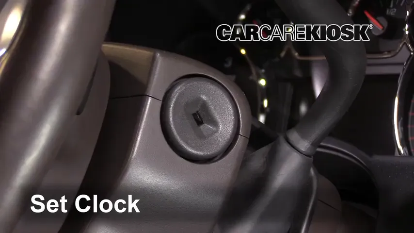 How to Set the Clock / Change Time on a 2016 GMC Sierra 1500 SLT 6.2L ...