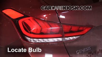 Tail Light Replacement on 2016 Hyundai Genesis 3.8 3.8L V6