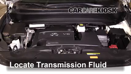 Add Transmission Fluid: 2016 Infiniti QX60 3.5L V6