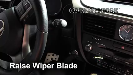 Rear Windshield Wiper Blade Change: 2019 Lexus RX350 3.5L V6
