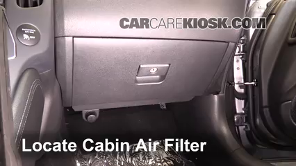 Cabin Air Filter Replacement: 2016 Nissan 370Z 3.7L V6 Coupe