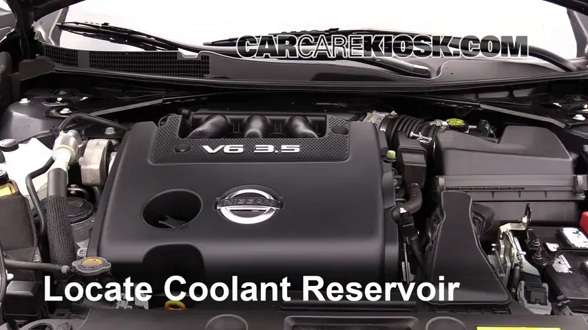 How to Add Refrigerant to a 2016 Nissan Altima SL 3.5L V6