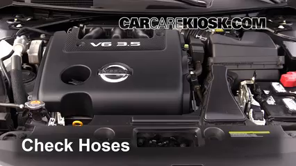 How to Add Coolant: 2016 Nissan Altima SL 3.5L V6