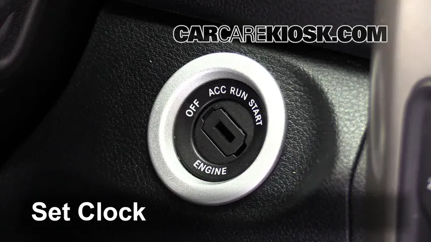 How to Set the Clock / Change Time on a 2016 Ram 3500 Laramie 6.4L V8 ...