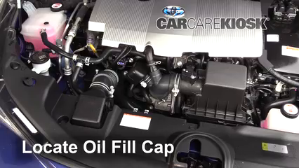 Oil & Filter Change Toyota Prius (2016-2019) - 2017 Toyota Prius Four 1 ...