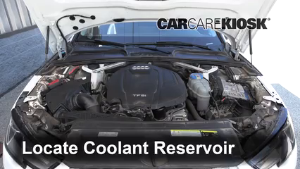 Transmission Fluid Level Check 2017 Audi A4 Quattro Premium Plus 2.0L 4 Cyl. Turbo