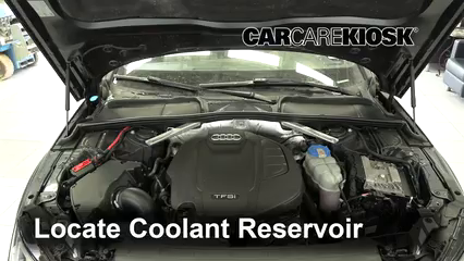 How to Add Coolant: 2017 Audi A4 allroad Premium Plus 2.0L 4 Cyl. Turbo