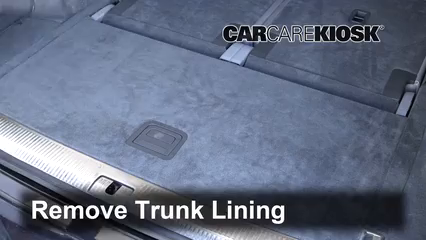 Replace Flat Tire with Spare Tire: 2017 Audi Q7 Premium 3.0L V6 ...