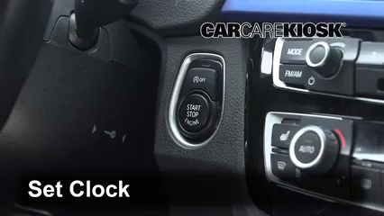 How to Set the Clock / Change Time on a 2017 BMW 340i xDrive 3.0L 6 Cyl ...