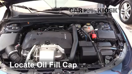 Oil & Filter Change 2017 Chevrolet Malibu Premier 2.0L 4 Cyl. Turbo