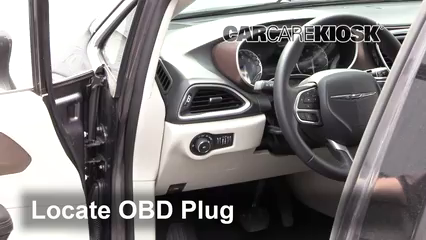 Interior Fuse Box Location: 2017 Chrysler Pacifica Touring 3.6L V6