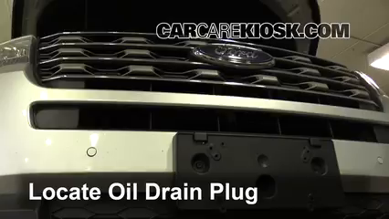 How To Open Hood: 2017 Ford Explorer XLT 3.5L V6