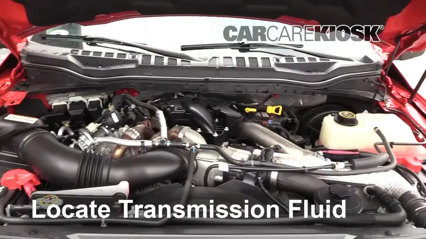 How to Add Refrigerant to a 2017 Ford F-250 Super Duty XL 6.7L V8 Turbo ...