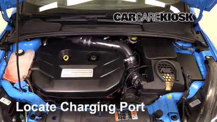 Battery Replacement: 2017 Ford Focus RS 2.3L 4 Cyl. Turbo