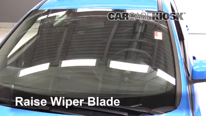 Front Windshield Wiper Blade Change: 2017 Ford Focus RS 2.3L 4 Cyl. Turbo