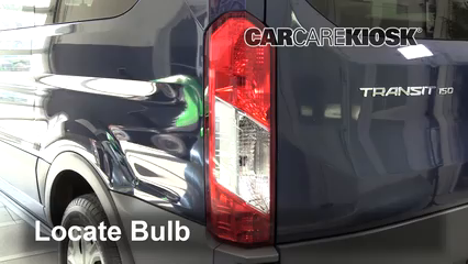 Rear Turn Signal Replacement on a 2017 Ford Transit-150 XLT 3.7L V6 ...