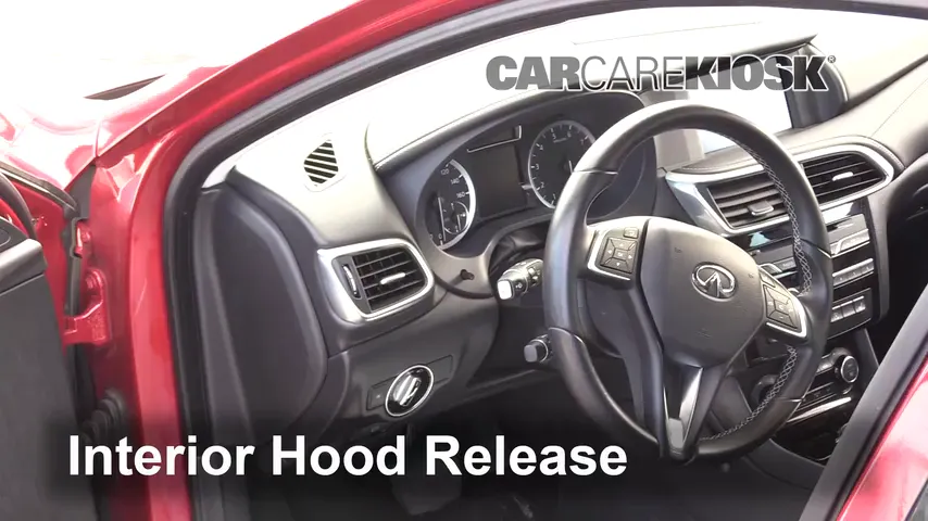 Battery Replacement: 2017 Infiniti QX30 2.0L 4 Cyl. Turbo