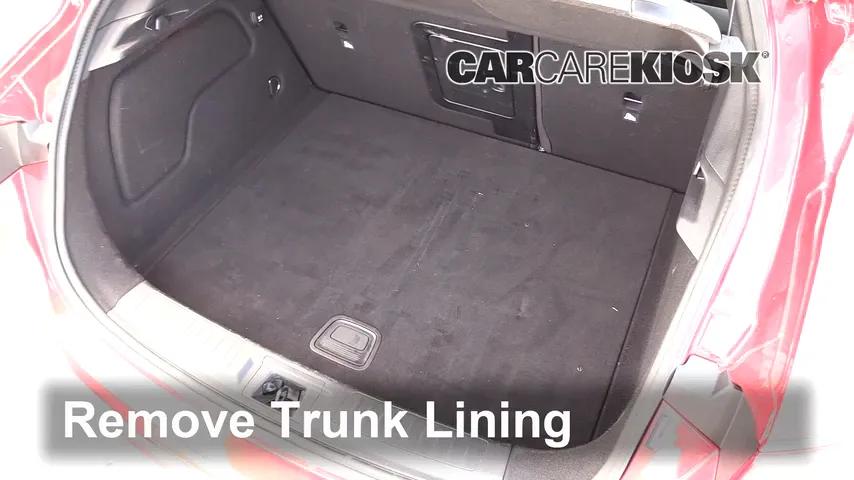 Battery Replacement: 2017 Infiniti QX30 2.0L 4 Cyl. Turbo