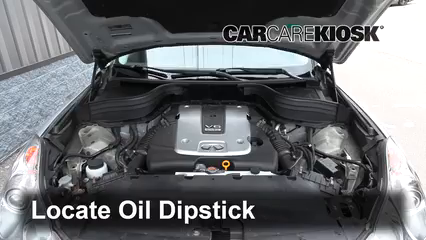 Transmission Fluid Level Check Infiniti QX50 (2014-2017) Base 3.7L V6