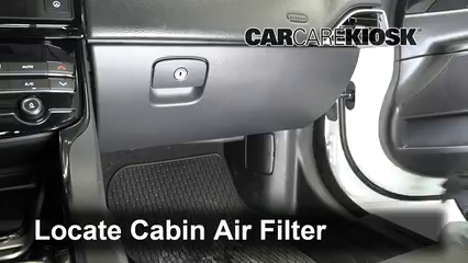 Cabin Air Filter Replacement: 2017 Jaguar XE Premium 3.0L V6 Supercharged