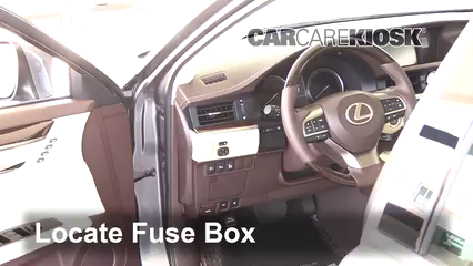 Interior Fuse Check: 2017 Lexus ES350 3.5L V6
