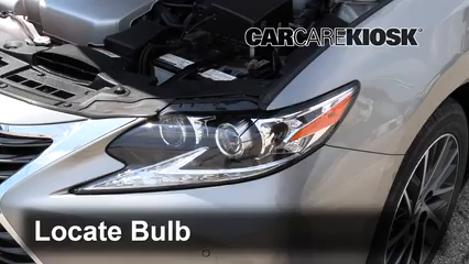 Interior Fuse Box Location: 2017 Lexus ES350 3.5L V6