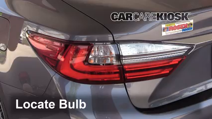 Rear Turn Signal Replacement on a 2017 Lexus ES350 3.5L V6