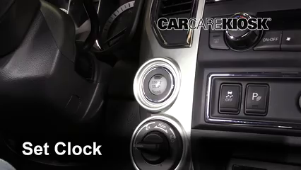 How to Set the Clock / Change Time on a 2017 Nissan Titan XD SL 5.6L V8
