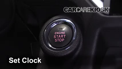 How to Set the Clock / Change Time on a 2017 Subaru Impreza Limited 2 ...