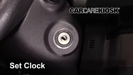 How to Set the Clock / Change Time on a 2017 Toyota Tacoma SR 2.7L 4 ...