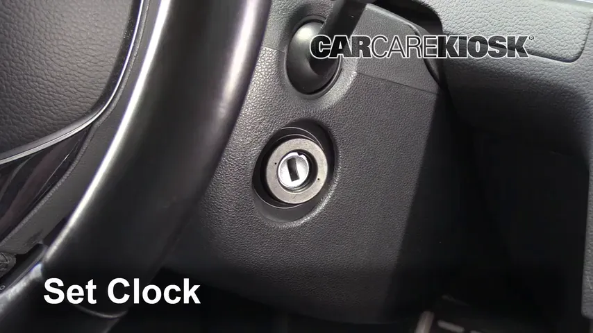 How to Set the Clock / Change Time on a 2017 Volkswagen Golf Alltrack S ...