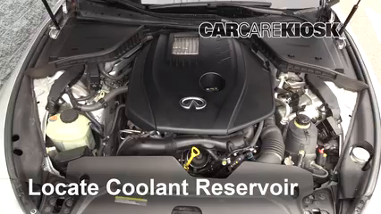 Transmission Fluid Level Check 2018 Infiniti Q60 Luxe 2.0L 4 Cyl. Turbo