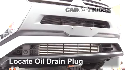 Oil & Filter Change Mitsubishi Eclipse Cross (2018-2020) - 2018 ...