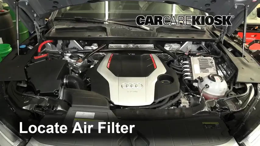 How to Change Engine Air Filter: 2018 Audi SQ5 Prestige 3.0L V6 Turbo