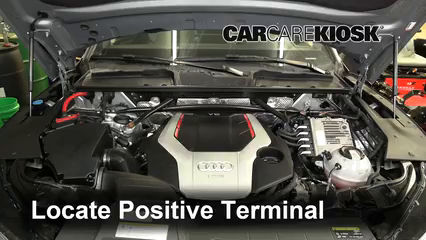 Oil & Filter Change 2018 Audi SQ5 Prestige 3.0L V6 Turbo