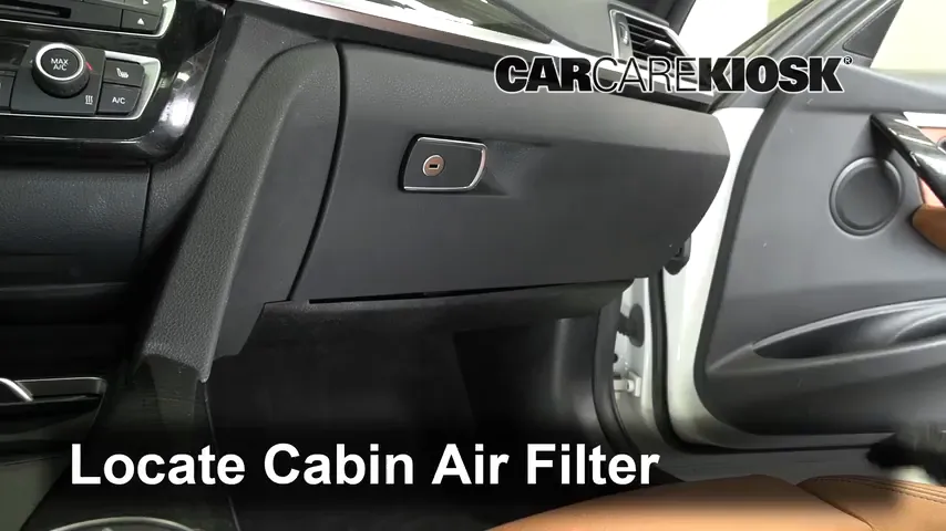 Cabin Air Filter Replacement: 2018 BMW 330i xDrive 2.0L 4 Cyl. Turbo Wagon