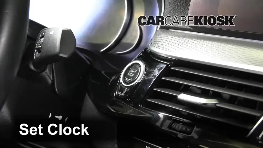 How to Set the Clock / Change Time on a 2018 BMW 640i xDrive Gran ...