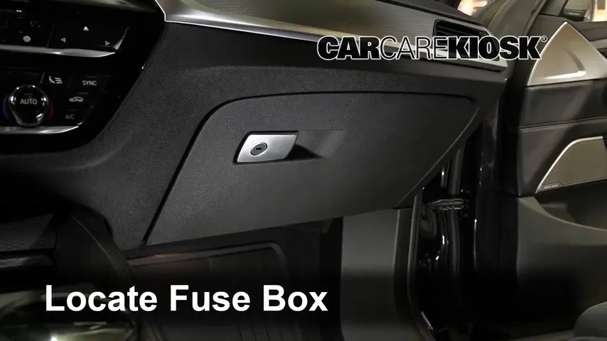 Interior Fuse Box Location: 2018 BMW 640i xDrive Gran Turismo 3.0L 6 ...
