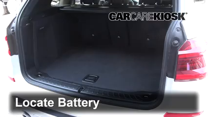 Battery Replacement: 2018 BMW X3 xDrive30i 2.0L 4 Cyl. Turbo