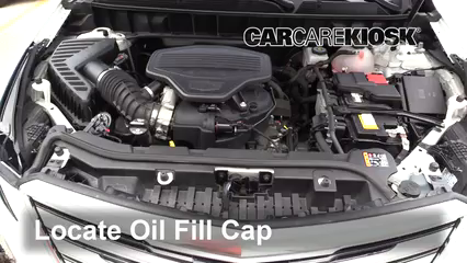 Oil & Filter Change 2018 Cadillac XT5 Premium Luxury 3.6L V6
