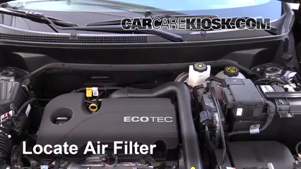 How to Change Engine Air Filter: 2018 Chevrolet Equinox LS 1.5L 4 Cyl ...