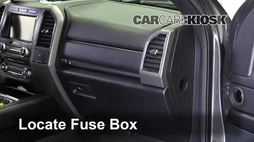 Interior Fuse Check: 2018 Ford Expedition Max XLT 3.5L V6 Turbo
