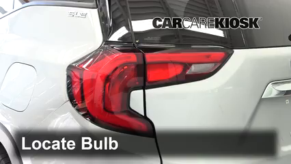 Tail Light Replacement on 2018 GMC Terrain SLE 1.6L 4 Cyl. Turbo Diesel