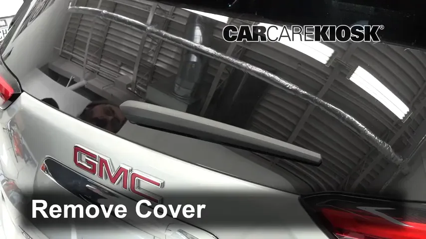 Rear Windshield Wiper Blade Change: 2018 GMC Terrain SLE 1.6L 4 Cyl ...