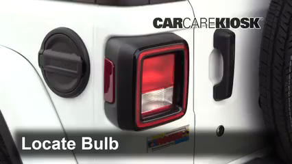 Rear Turn Signal Replacement on a 2018 Jeep Wrangler Unlimited Sport 3 ...
