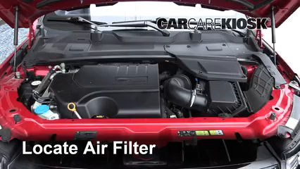 How to Change Engine Air Filter: 2018 Land Rover Discovery Sport HSE 2 ...