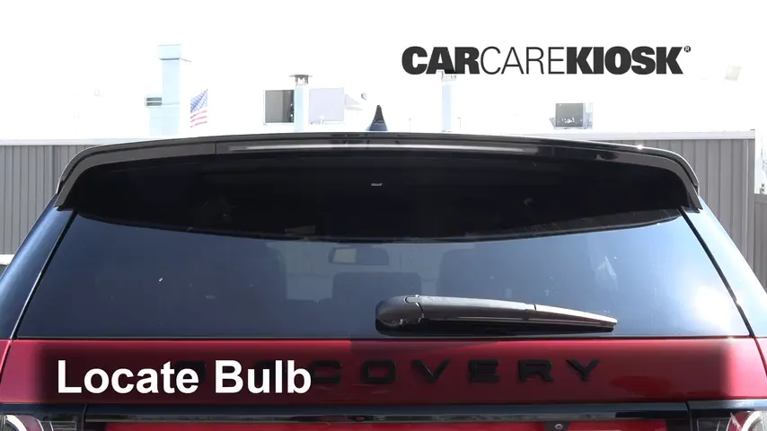 3rd Brake Light Bulb Replacement on a 2018 Land Rover Discovery Sport ...